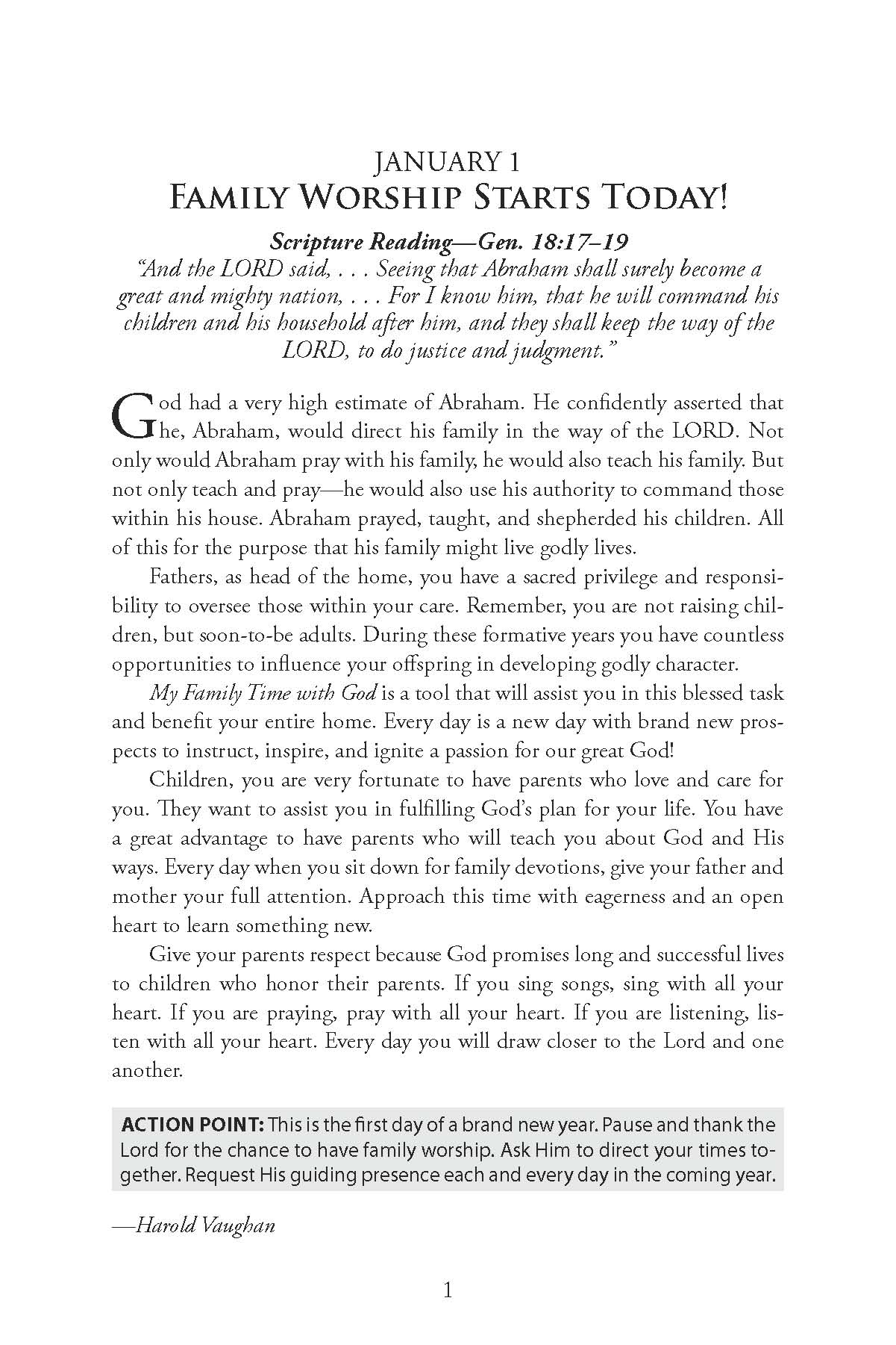 My Family Time With God – Christ Life Ministries